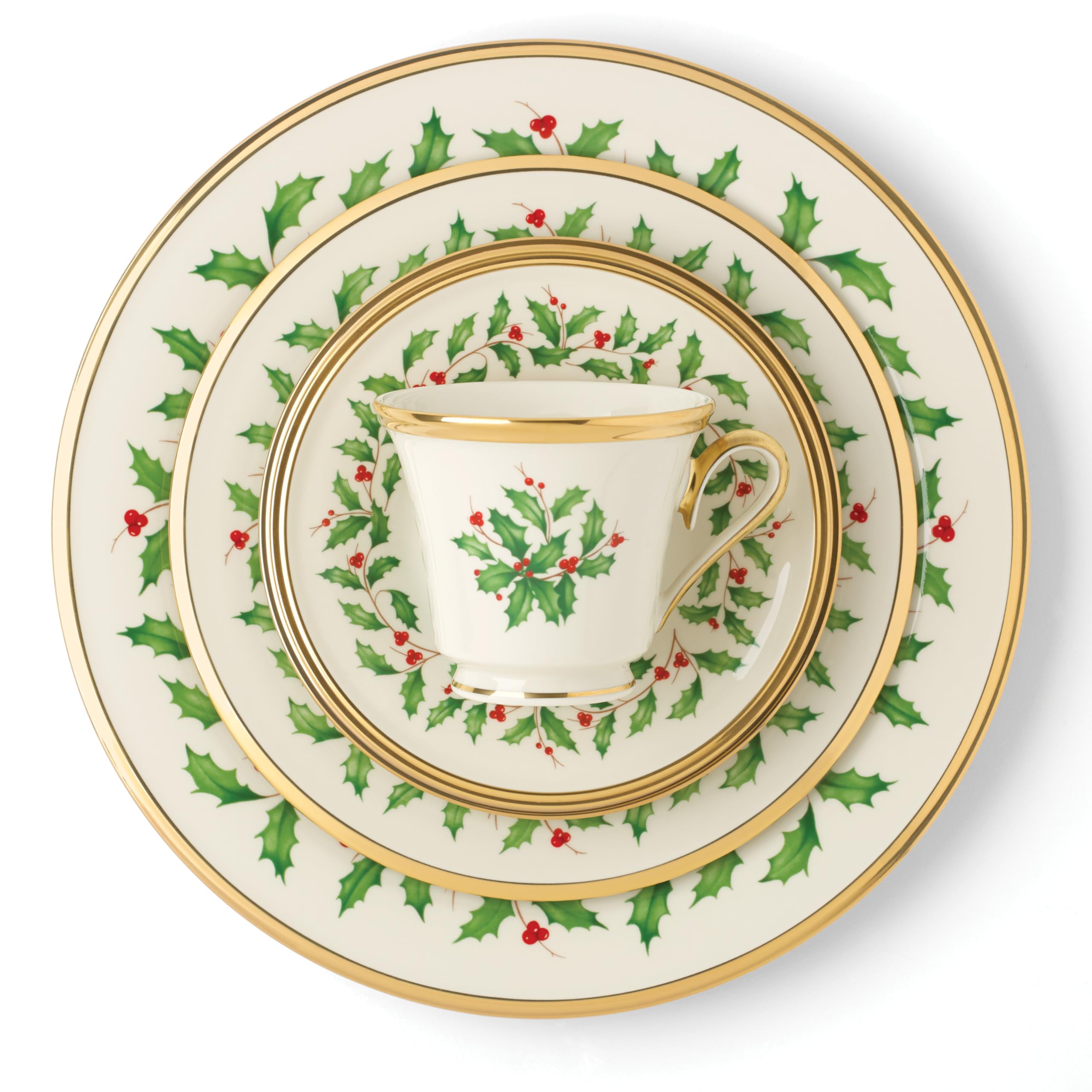 Lenox 146590600 Holiday 5-Piece Place Setting