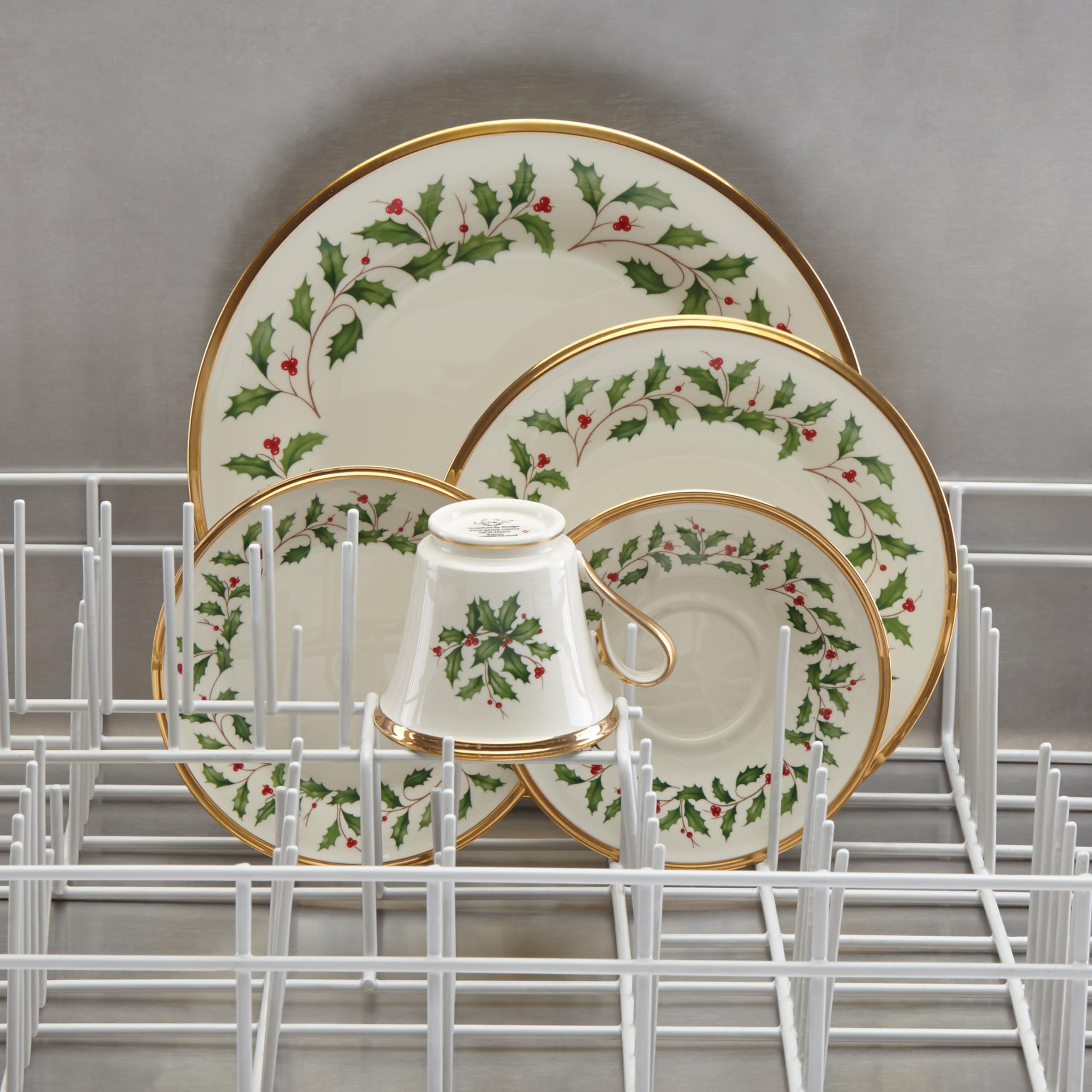 Lenox 146590600 Holiday 5-Piece Place Setting