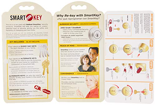 Kwikset 83262-001 SmartKey Re-keying Kit