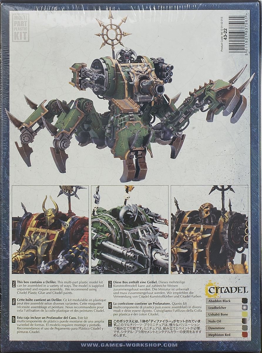 Chaos Space Marine Defiler Warhammer 40k by Games Workshop