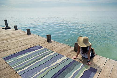 KAS Rugs Rug 7'6" x 9'6" Ocean