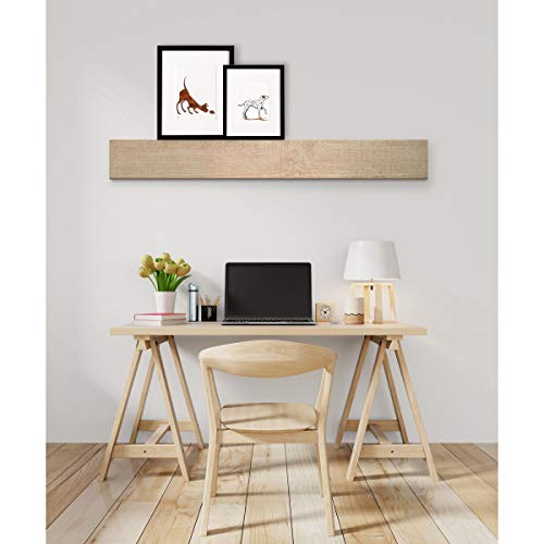 Ekena Millwork MANUPC04X04X60ZD Pecky Cypress Faux Wood Fireplace Mantel, 4"H x 4"D x 60"W, Premium Aged