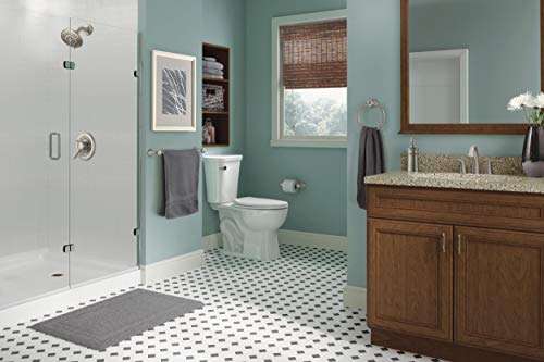 Delta Faucet Lahara 17 Series Dual-Function Shower Trim Kit with 5-Spray Touch-Clean Shower Head, Stainless T17238-SS (Valve Not Included)