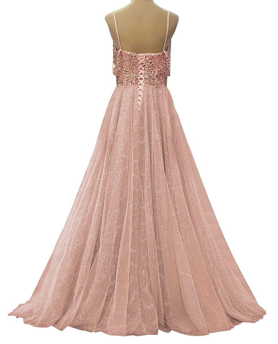H.S.D Prom Dress Long Off Shoulder Evening Formal Dress Sparkly Sequins Wisteria 16W