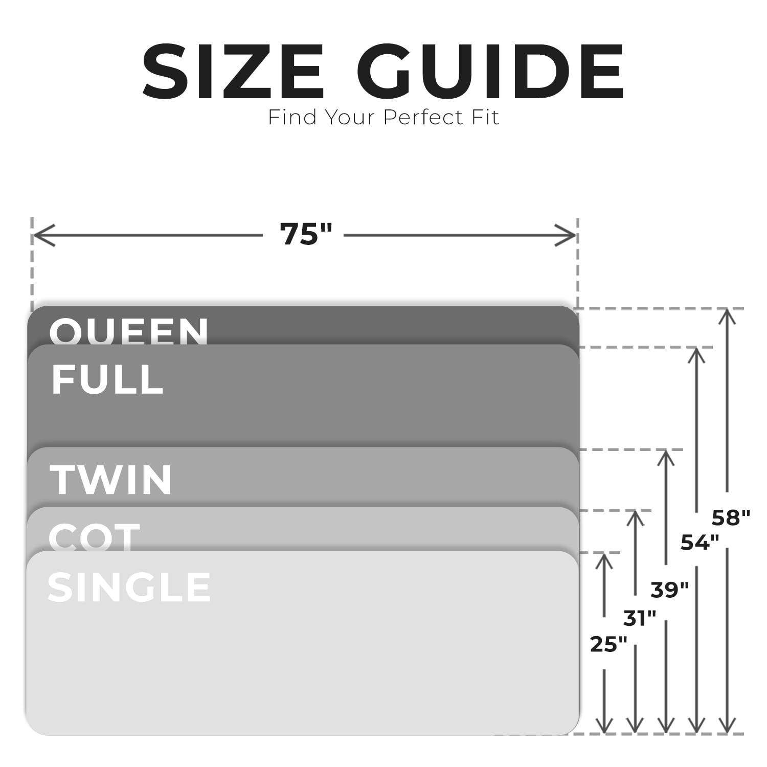 Cozzzi Foldable Mattress Queen Size for Floor and Traveling with Removable Cover - Lightweight and Portable Folding Mattress for Adults & Kids - Compact and Easy to Storage (75in x 58in x 4in)