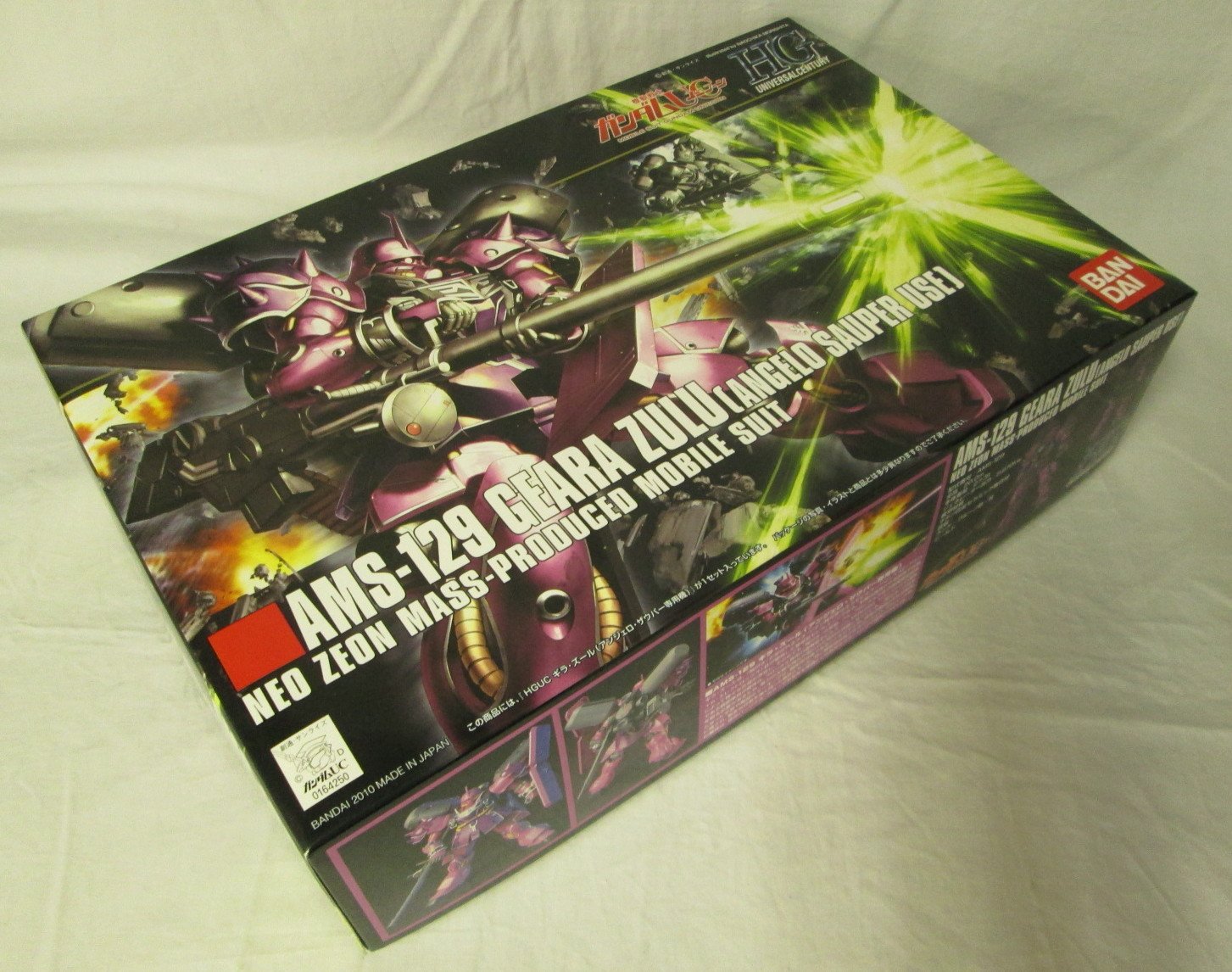 Bandai Hobby HGUC 1/144 #112 AMS-129 Geara Zulu Angelo Super Custom "Mobile Suit Gundam UC" Model Kit
