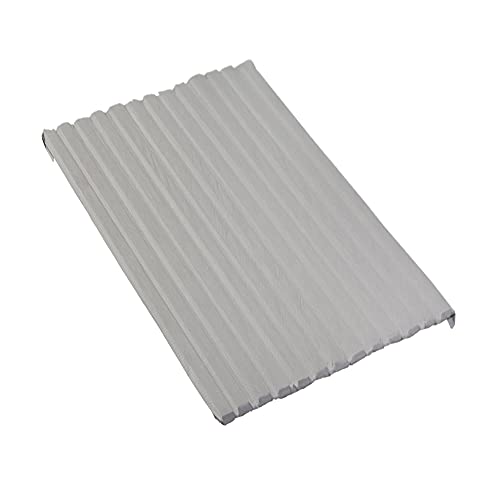 Mayton 0.75-Inch Heavy Duty Vertical Mattress Support Wooden Bunkie Board/Slats with Cover, Full
