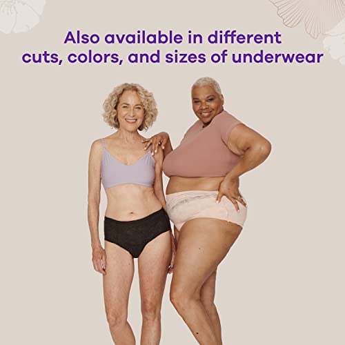 Always Discreet Boutique, Incontinence & Postpartum Pads For Women, Size 5, Heavy Absorbency, Regular Length, 28 Count x 3 Packs (84 Count total)