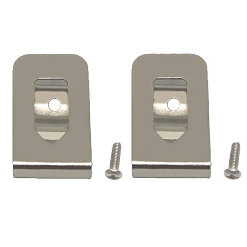 SKCMOX Replacement Belt Clip Hook for Dewalt N268241 Fit for 20V Max Tools DCD980 DCD985 DCD980L2 DCD985L2 (2 Packs)