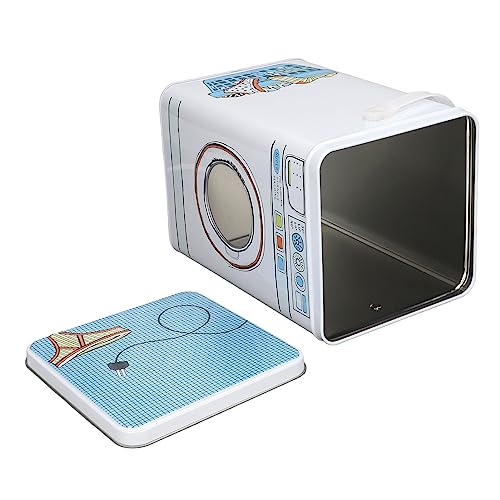 jerss Powdered Laundry Detergent Container Machine Storage Bucket Storage Box Modeling Packing Box Snacks Washing Powder Household Pottery Wheels Accessories