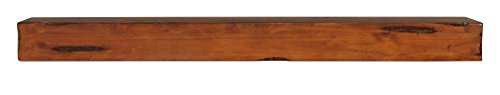 Pearl Mantels 412-60-50 Shenandoah Pine 60-Inch Fireplace Mantel Shelf, Rustic Medium
