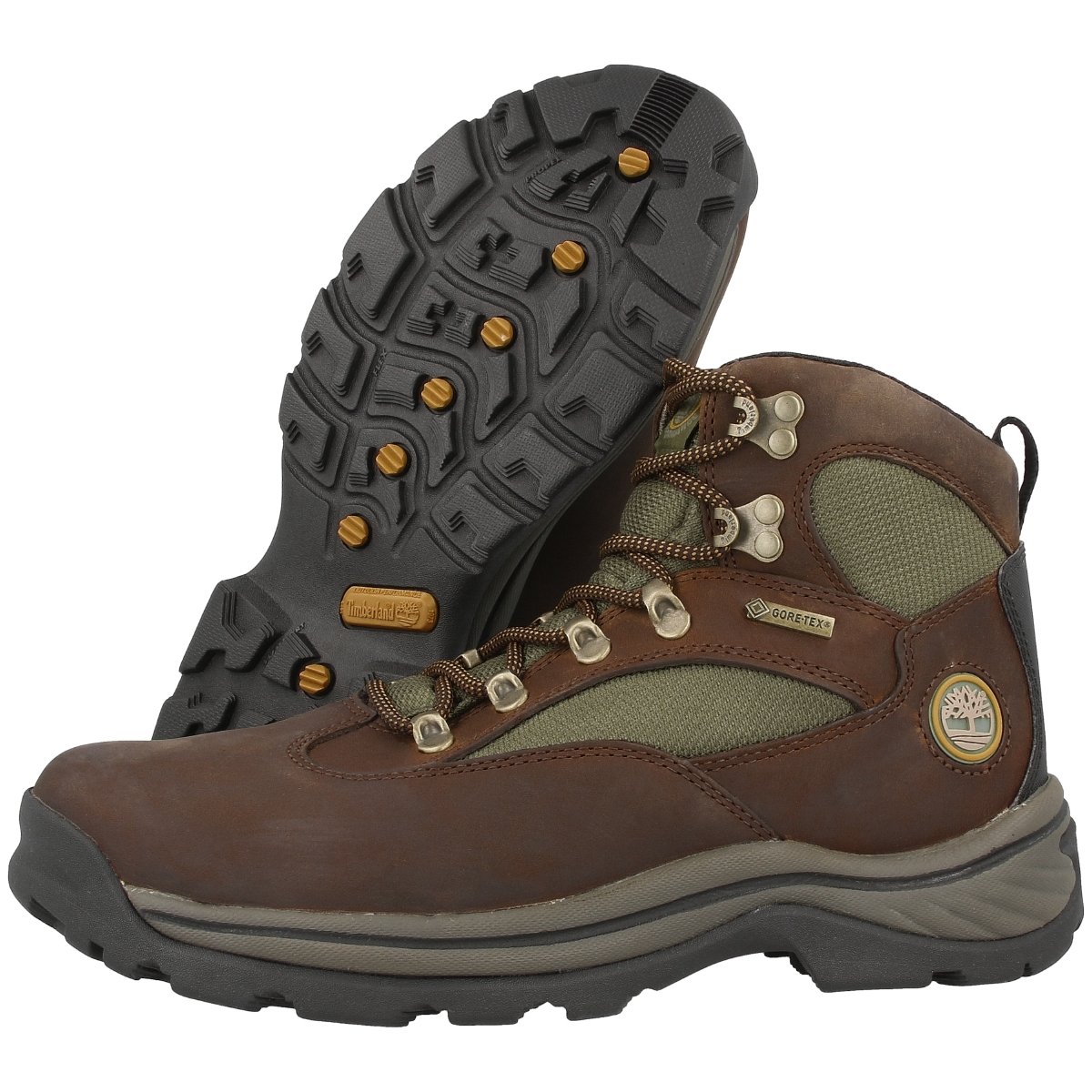 Timberland Men's Chocorua Trail Mid Waterproof Hiking Boot, Medium Brown Full Grain, 11 M