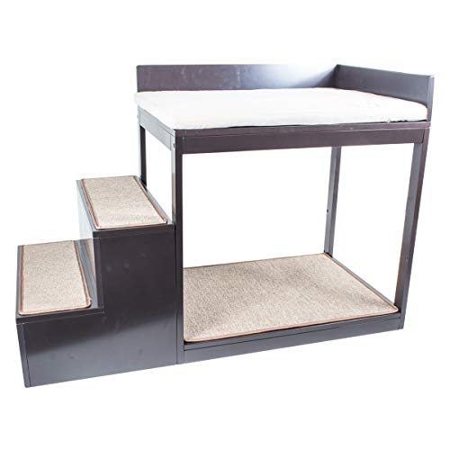 Penn-Plax Buddy Bunk β Multi-Level Bed and Step System for Dogs and Cats β Practical and Accommodating for Modern Homes (DOGF60)