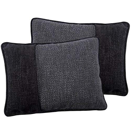 HiEnd Accents Hamilton 4 Piece Comforter Set, Gray Tweed Bed Set, Super King Size, Rustic Cabin Lodge Luxury Bedding Set, 1 Comforter, 1 Bed Skirt, 2 Pillow Shams