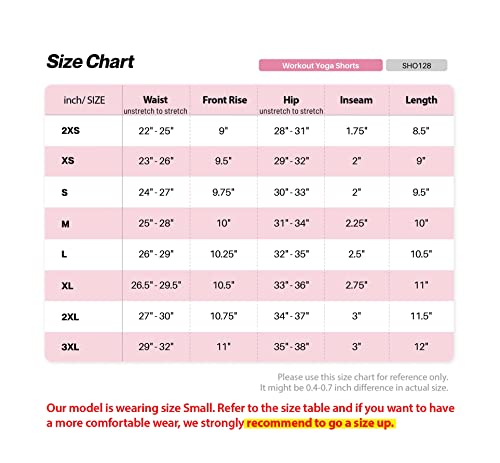 ALWAYS Women Workout Yoga Shorts - Premium Buttery Soft Solid Stretch Cheerleader Running Dance Volleyball Short Pants Black Petite X-Small