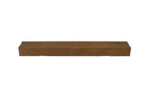 Pearl Mantels 412-60-50 Shenandoah Pine 60-Inch Fireplace Mantel Shelf, Rustic Medium