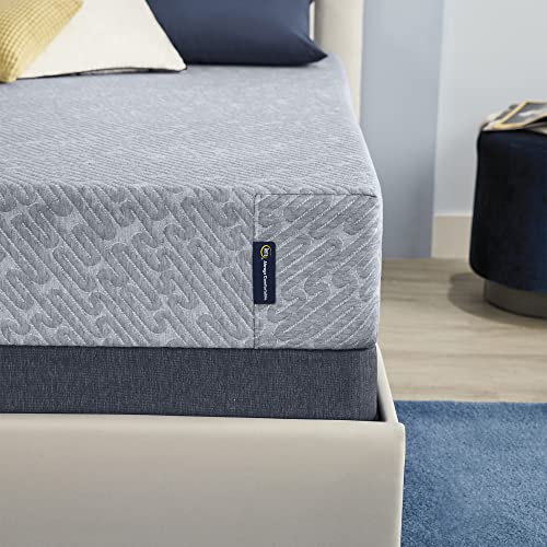 Serta - 9 inch Cooling Gel Memory Foam Mattress, Twin Size, Medium-Firm, Supportive, CertiPur-US Certified, 100-Night Trial - Sheepless Night