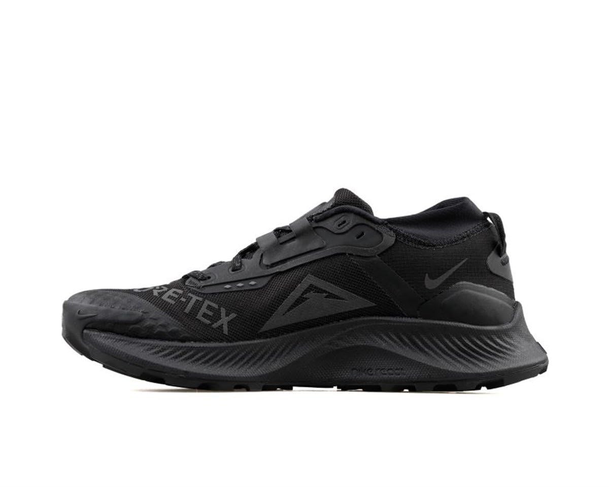 Nike Men's Waterproof Trail Running Shoes, Black Black Dk Smoke Grey Iron Grey, 43 EU