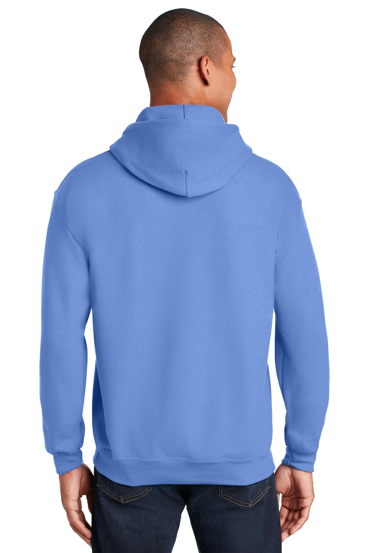 Gildan Men's Heavy Blend Fleece Hooded Sweatshirt G18500 (X-Large, Carolina Blue)