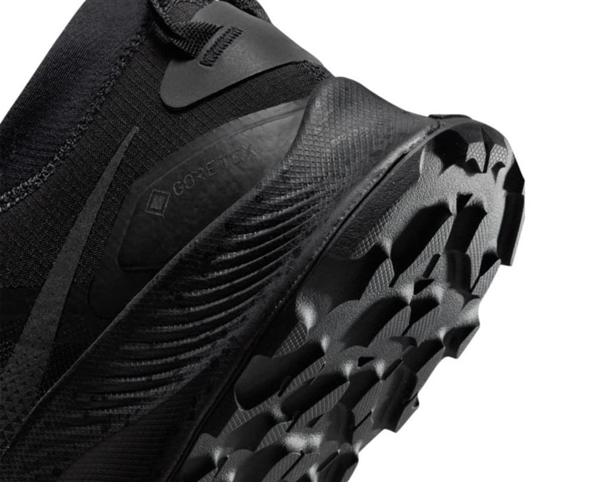 Nike Men's Waterproof Trail Running Shoes, Black Black Dk Smoke Grey Iron Grey, 43 EU