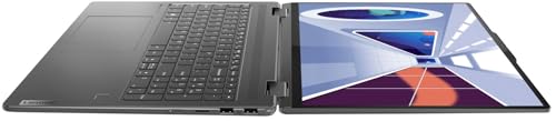Lenovo Yoga 7i 16 2-in-1 Laptop 16" WUXGA IPS Touchscreen 13th Gen Intel 10-Core i5-1335U (Beats i7-1255u) 16GB RAM 1TB SSD Backlit Fingerprint Thunderbolt Long Battery Life Win11 Gray + HDMI Cable