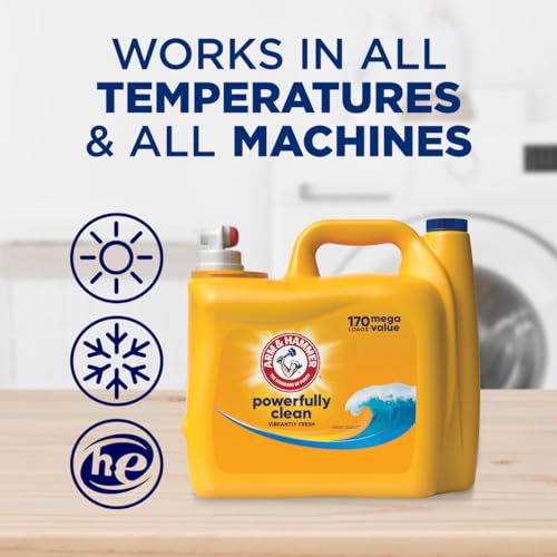 Arm & Hammer Liquid Laundry 140oz Clean Burst dual HE