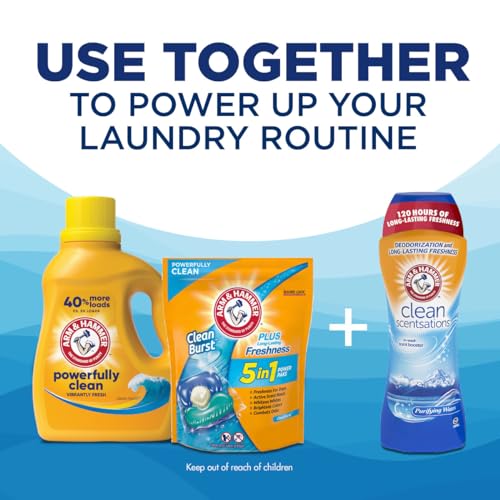 Arm & Hammer Liquid Laundry 140oz Clean Burst dual HE