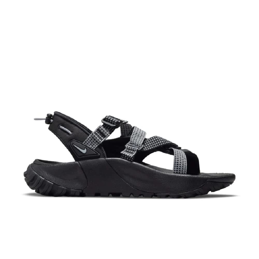 Nike Men's Oneanta Sandals, Black/Pure Platinum/Wolf Grey, 10
