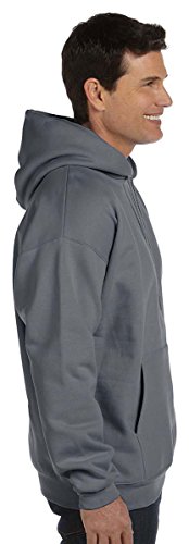 Hanes Men's Ultimate Cotton Heavyweight Pullover Hoodie Sweatshirt, Light Blue, Medium