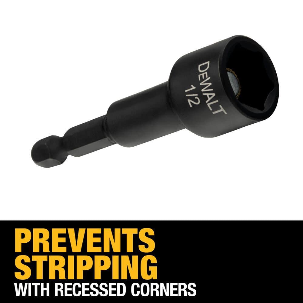 DEWALT DW2234IR 1/2-Inch by 2-9/16-Inch Magnetic Nut Driver