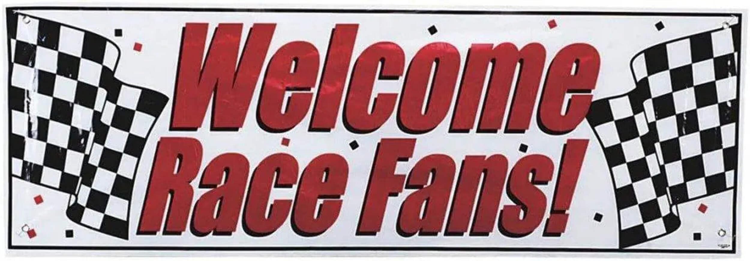 Creative Converting Welcome Race Fans