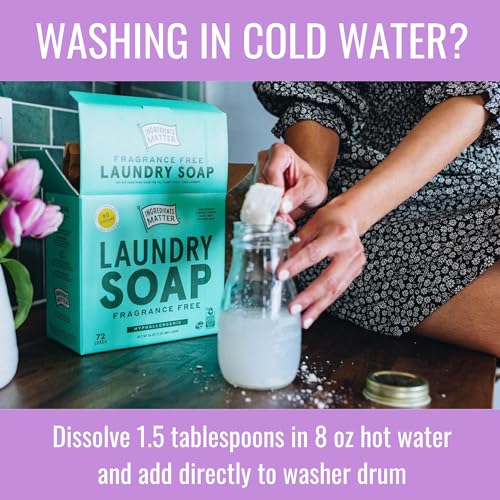 Ingredients Matter Lavender Scent 36 oz Laundry Detergent Powder - Hypoallergenic, Natural, Detergent-Free, Planet-Friendly Laundry Supplies - Made in USA