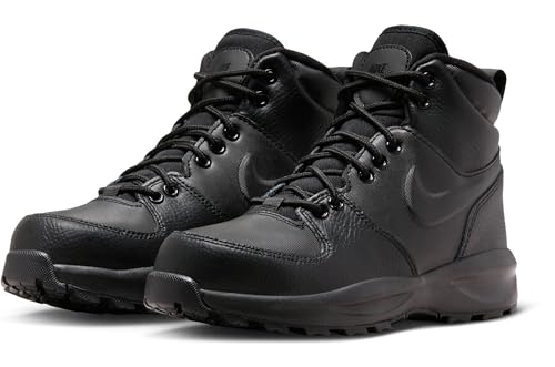 Nike Manoa LTR (Big Kid) Black/Black/Black