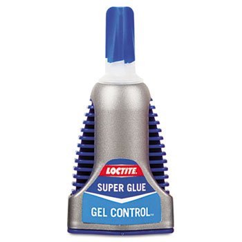 6 Pack Super Glue Easy Squeeze Gel, .14 oz, Super Glue Liquid by LOCTITE CORP. ACG (Catalog Category: Paper, Pens & Desk Supplies / Adhesives / Super Glue)