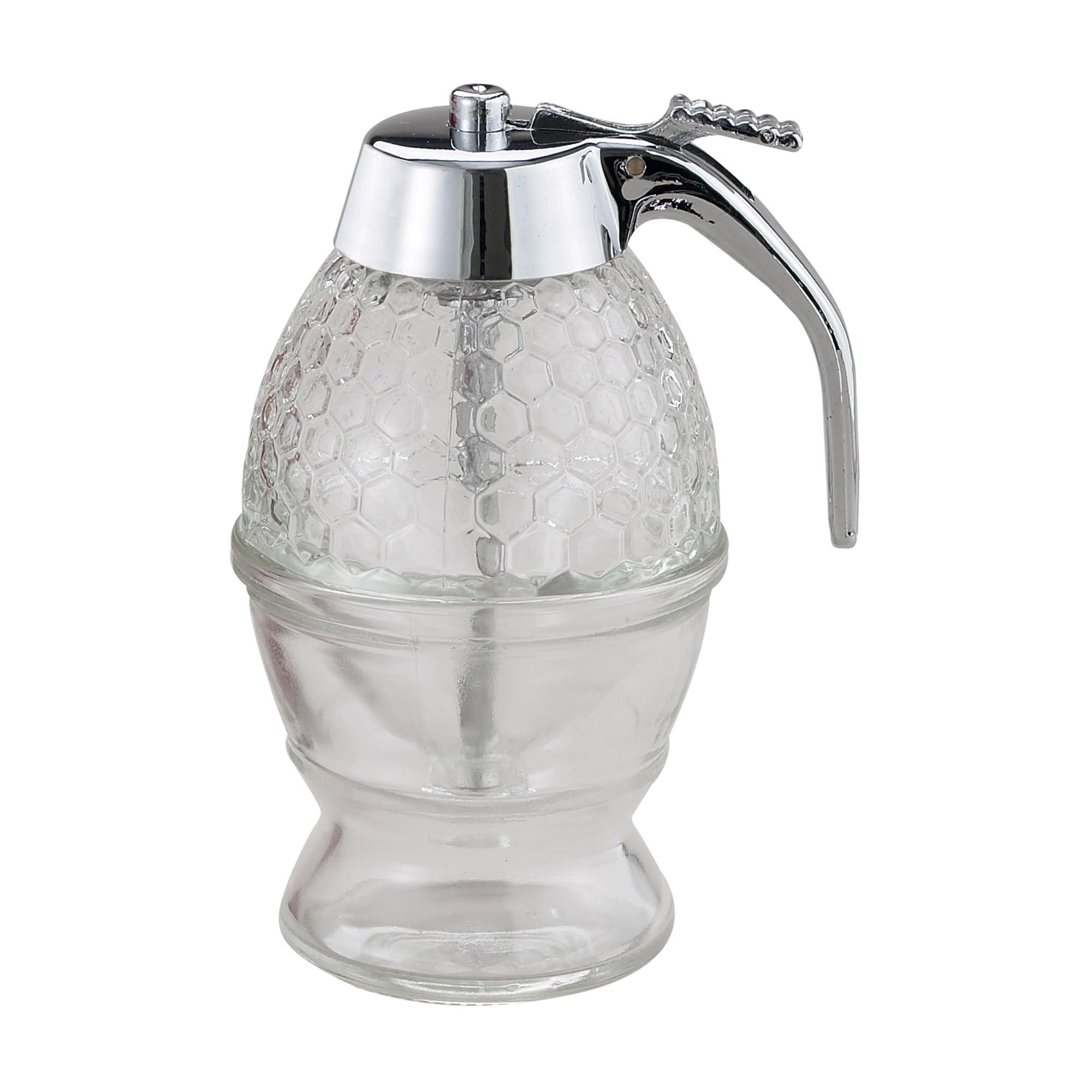 Mrs. Anderson’s Baking Syrup Honey Dispenser, Glass with Storage Stand, 8-Ounce Capacity