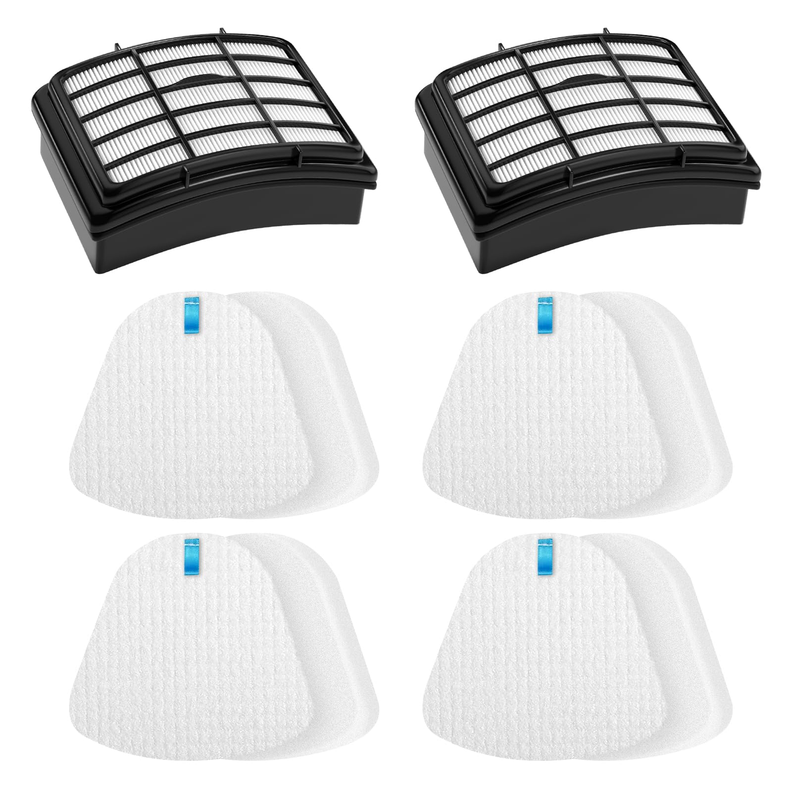 Colorfullife Filters for Shark Vacuum Navigator Lift-away ZU503AMZ, NV350, NV351, NV352, NV355, NV356E, NV357, NV360, NV370, NV391, UV440, UV490, UV500, UV540, UV541, UV550, Part XFF350 XHF350