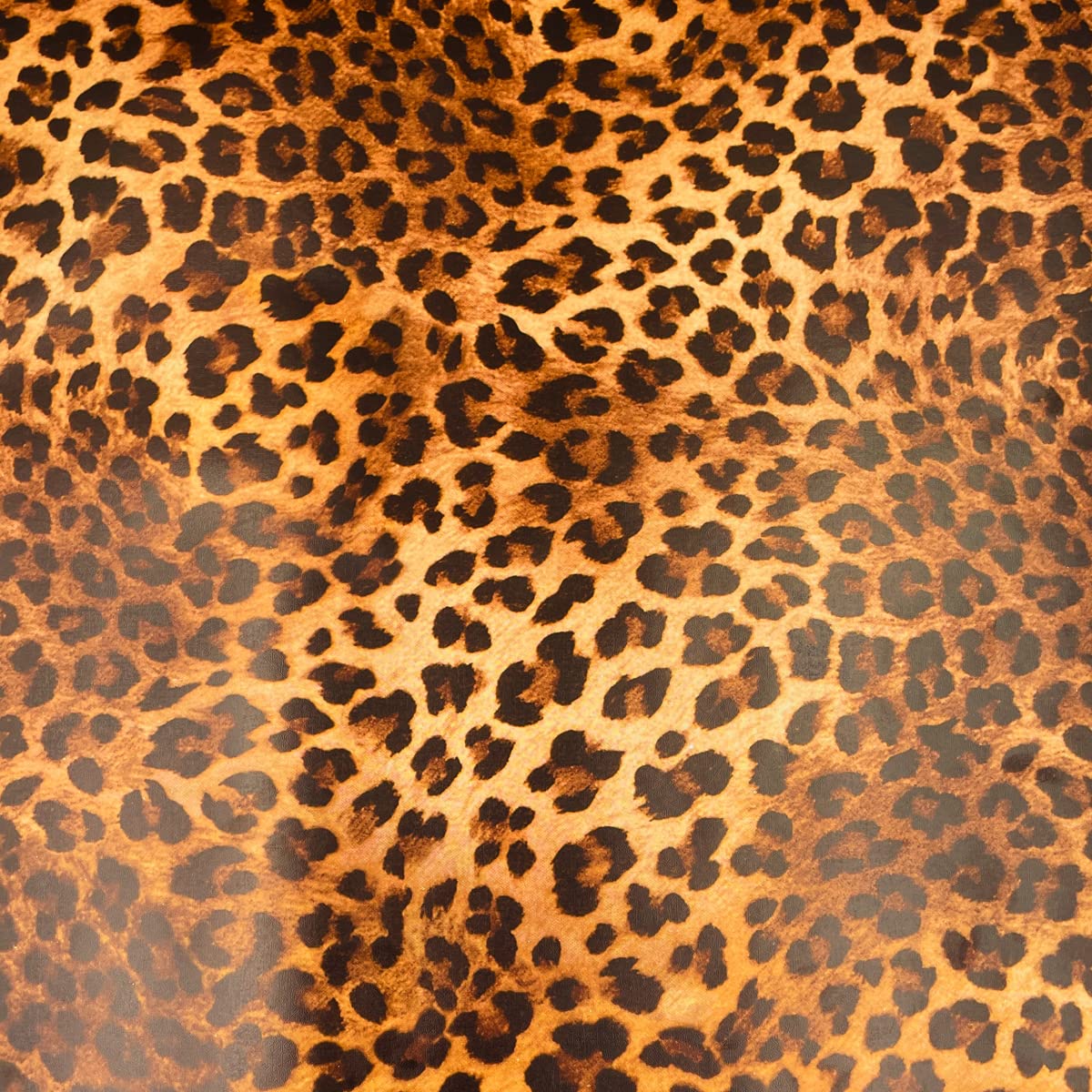 SimpleLife4U Sexy Leopard Print Self-Adhesive Shelf Drawer Liner Moisture Proof PVC Mat 45x300cm