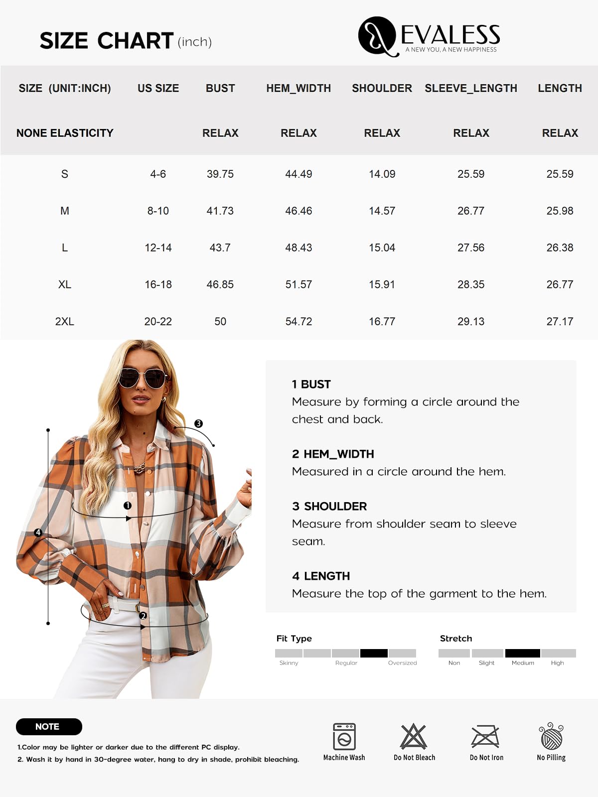 EVALESS Womens Tops Long Sleeve Shirt Cute Print Blouses for Women Fashion 2025 Red Button Down Shirt for Women Dressy Casual Boho Clothes Outfits for Holiday Sexy V Neck Tops for Spring Fall,Small