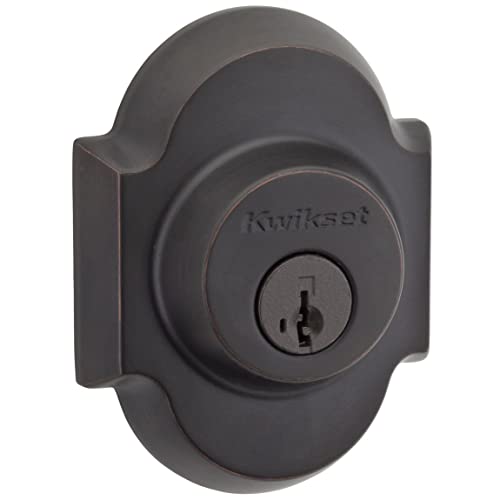 Kwikset 99800-113 980AUD 11P SMT RCAL RCS 980AUD-S Austin Series Single-Cylinder Deadbolt Featuring SmartKey Techn, Venetian Bronze