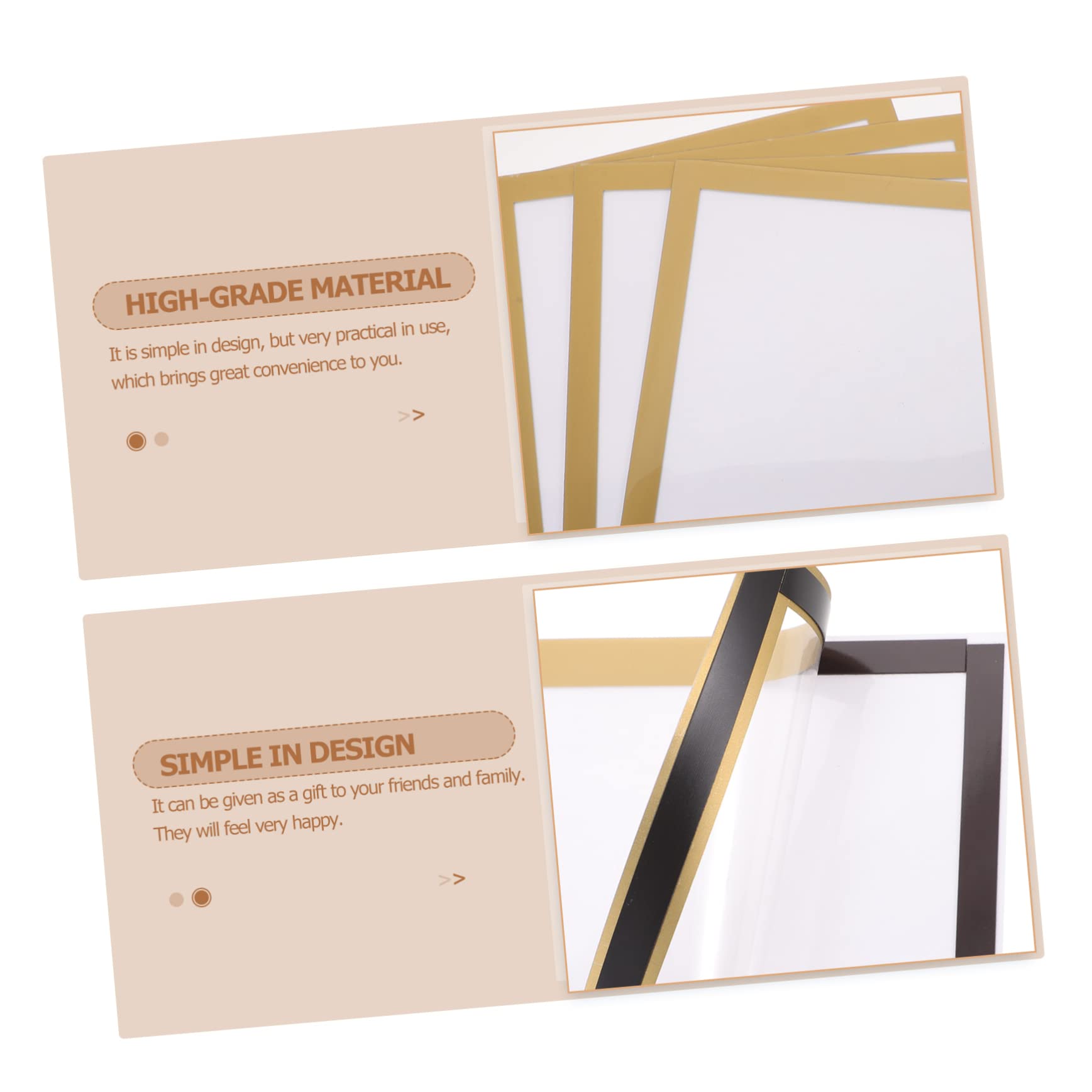 FAVOMOTO 4pcs Diamond Frame Picture Frames Display Shelf Photo Frame Diamond Art Frames Magnetic Frame Frames 30x40cm Painting Kit for Kid Art Picture Frame Creative Picture Frame