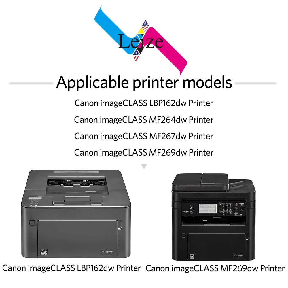 Leize Compatible Drum Unit Replacement for Canon 051 2170C001 Drum use for imageCLASS LBP162dw MF264dw MF267dw MF269dw LBP160 MF260 Laser Printer Series - 1 Pack Black (23,000 Pages)