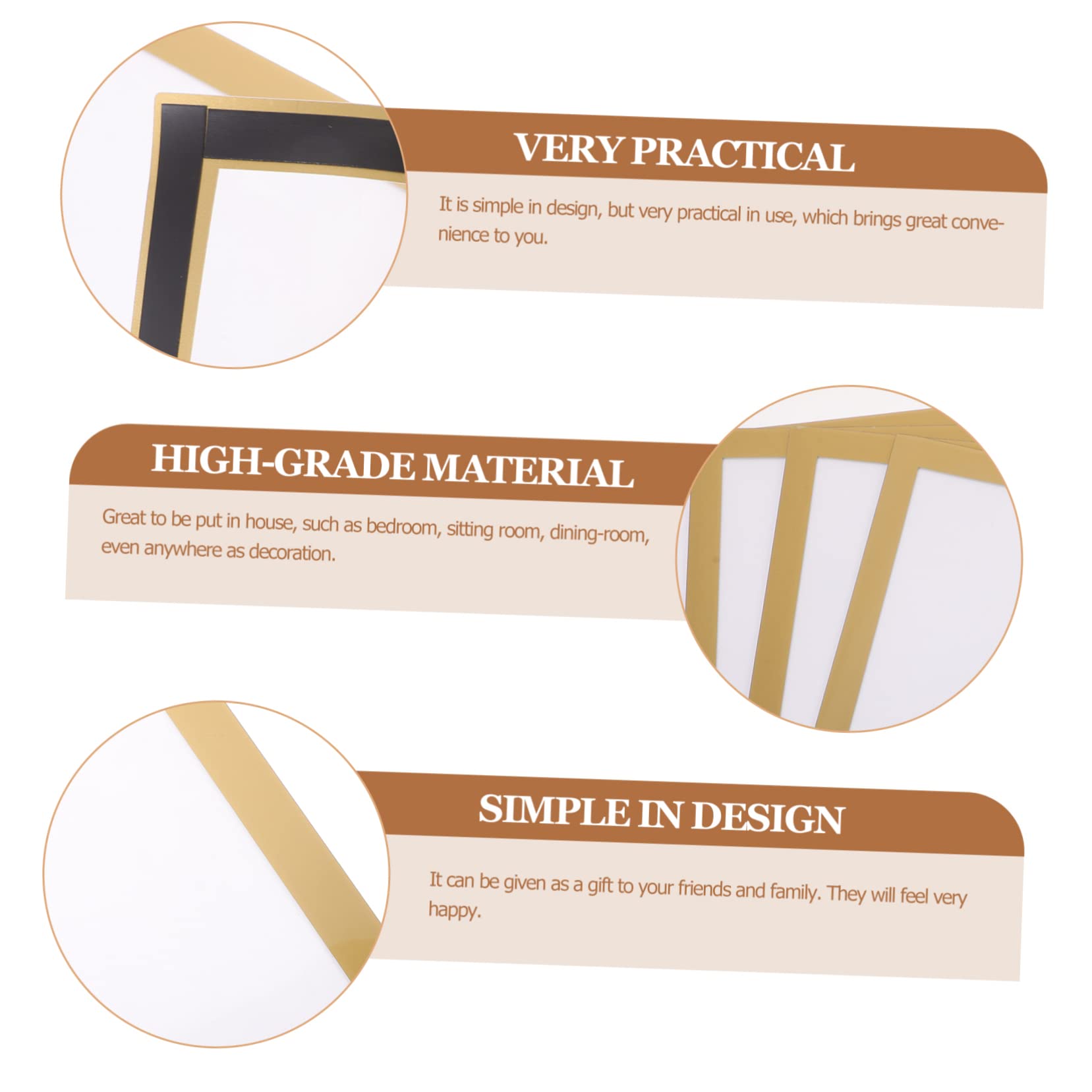 FAVOMOTO 4pcs Diamond Frame Picture Frames Display Shelf Photo Frame Diamond Art Frames Magnetic Frame Frames 30x40cm Painting Kit for Kid Art Picture Frame Creative Picture Frame