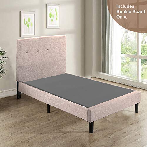 Spring Coil Fully Assembled 2 Inch Foundation Bunkie Board, Twin
