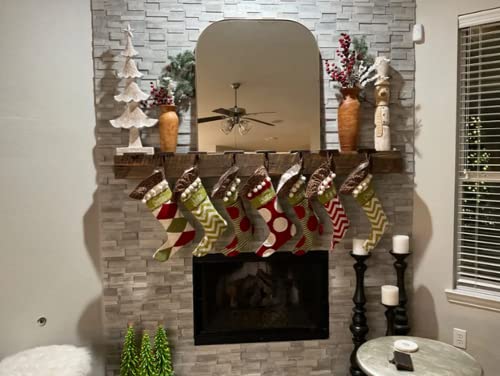 Reclaimed Barnwood Beam Fireplace Mantel (Wood, 4"x6"x72")