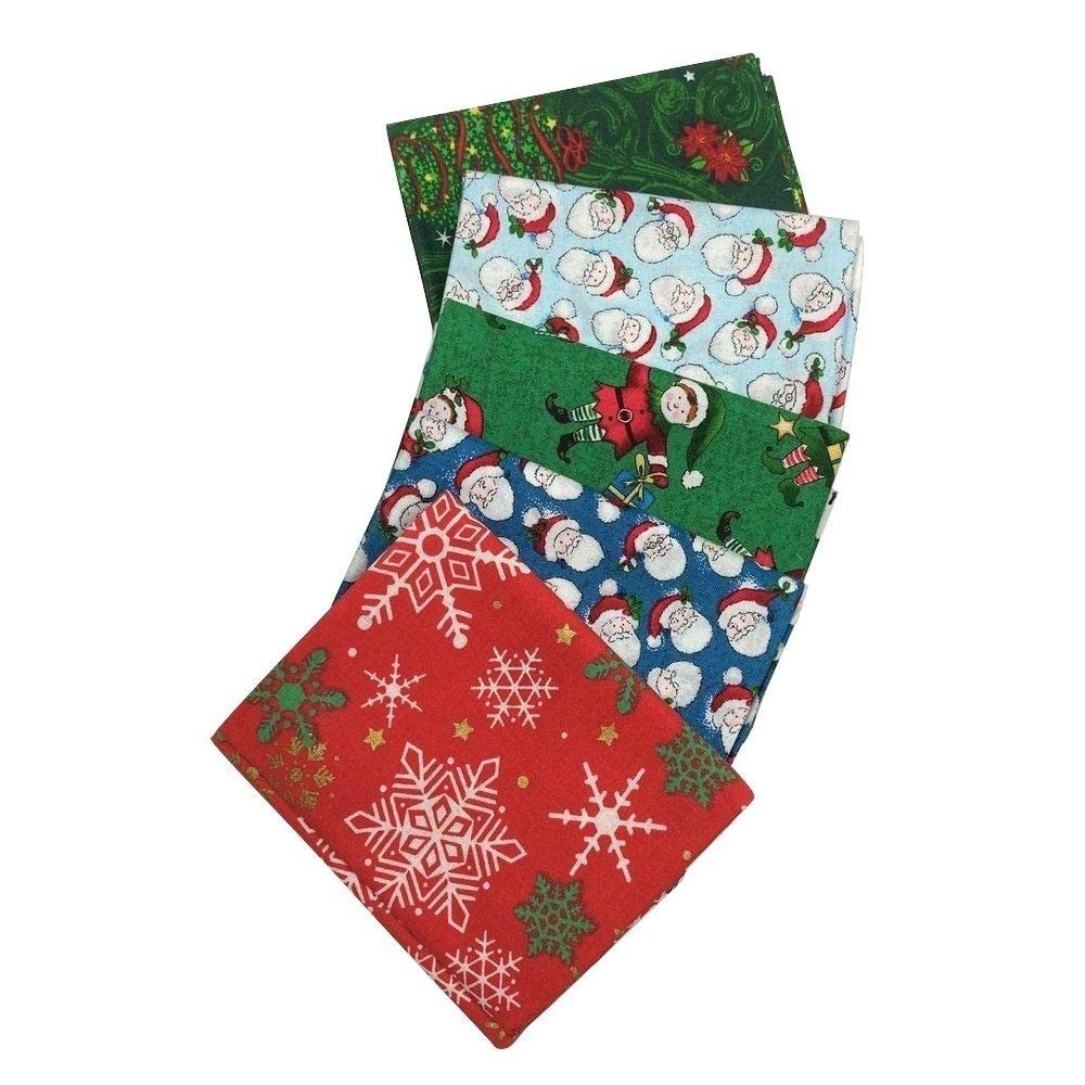 Christmas Fat Quarter Bundle - 5pk