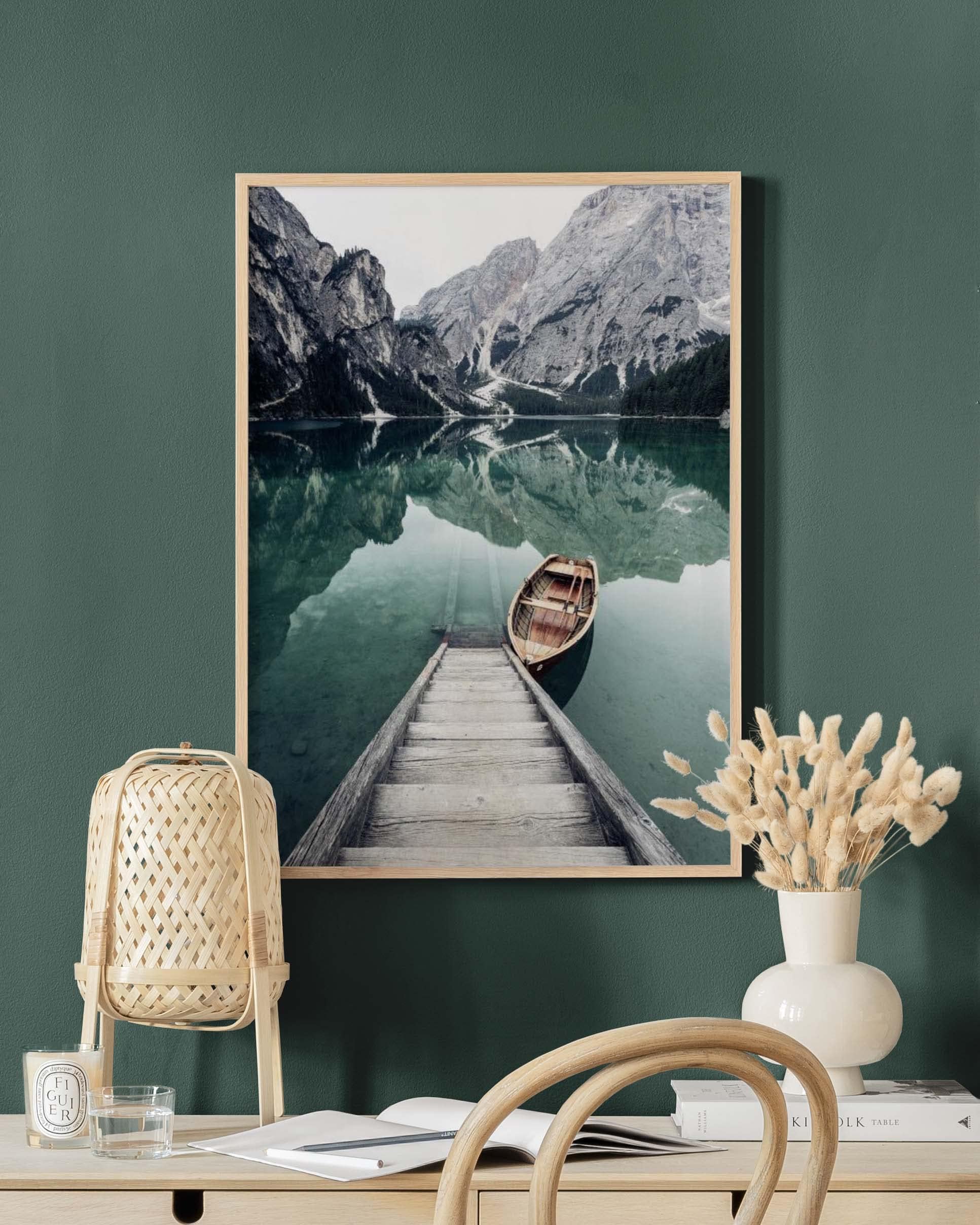 Poster Store 12x16 Oak Wood Picture Frame