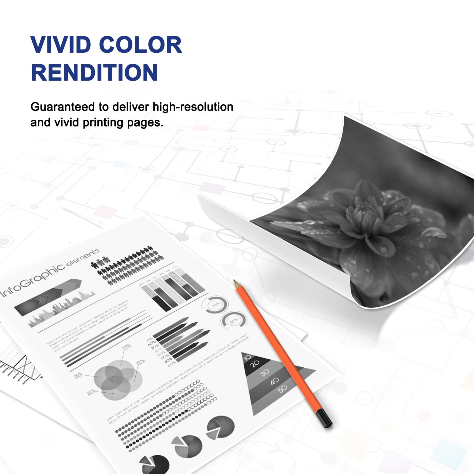 Toner Bank Compatible DR820 Drum Unit Replacement for Brother DR820 DR-820 DR 820 Work with Brother HL-L6200DW MFC-L5850DW HLL6200DW MFC-L5900DW MFC-L5700DW HL-L5200DW MFC-L6800DW Printer-1 Pack
