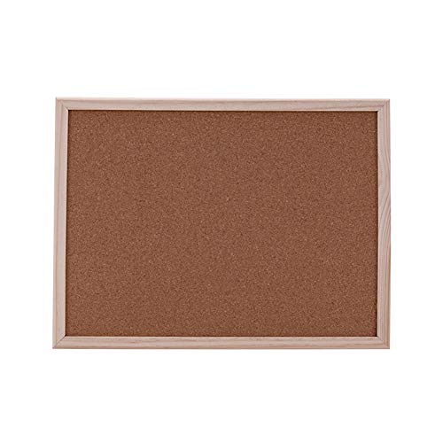 7777777 4Pcs Bulletin Board Cork Board Conference Message Board Wood Frame Photo Wall 50X40cm