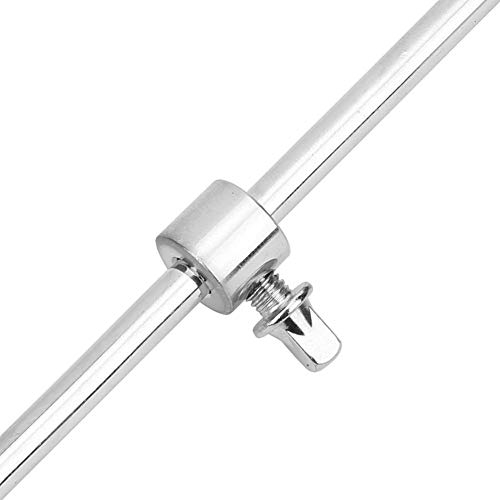 LetCart High-End Drumstick-Drum Beater Hammer Musical Instrument Accessories Metal + Silicone(黑色)