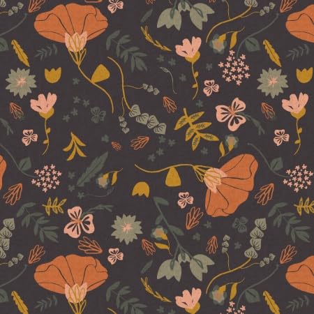 Canyon Springs Fat Quarter Bundle (18 Pieces) by Ash Cascade for Cotton and Steel 18 x 21 inches (45.72 cm x 53.34 cm) Fabric cuts DIY Quilt Fabric